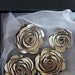 Gold Flower Lapel Pin, Gold Wedding Boutonniere, Gold Lapel Flower Pin ...