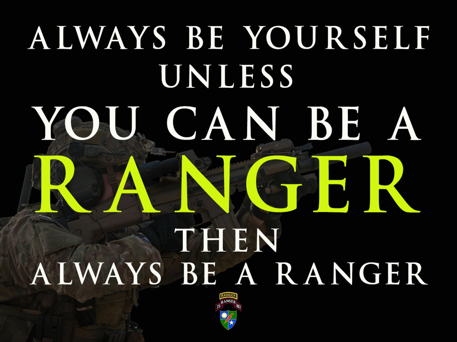 Army Rangers Poster - Etsy