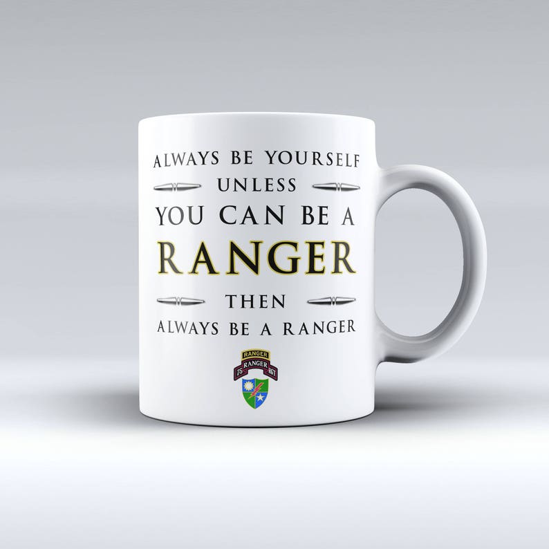 Army Ranger Coffee Mug Ranger2 Etsy