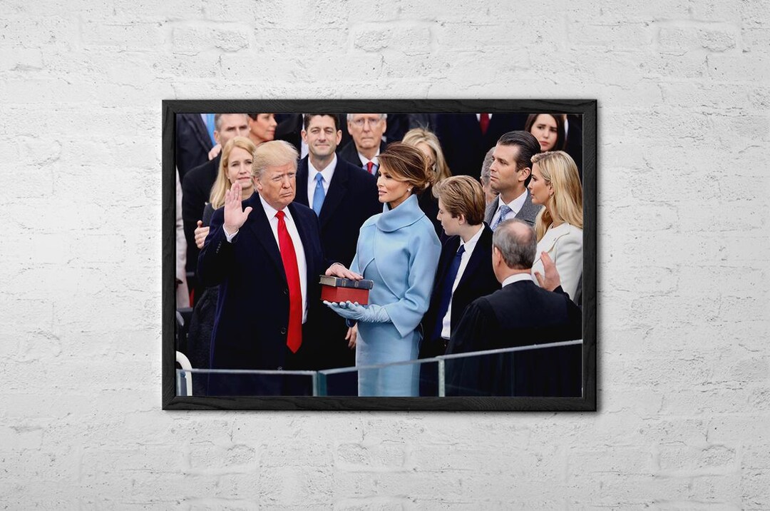 President Donald Trump Inauguration Poster, Donald Trump Poster, Donald ...