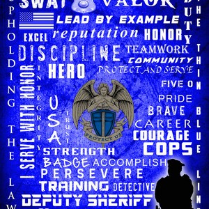 Police "saint Michael" Poster - Etsy