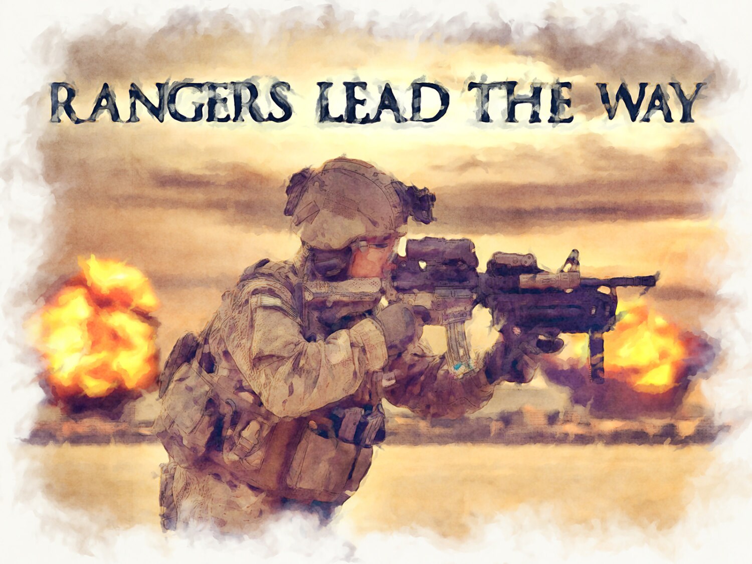 Army Rangers Poster | Etsy