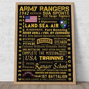 Army Rangers Poster - Etsy