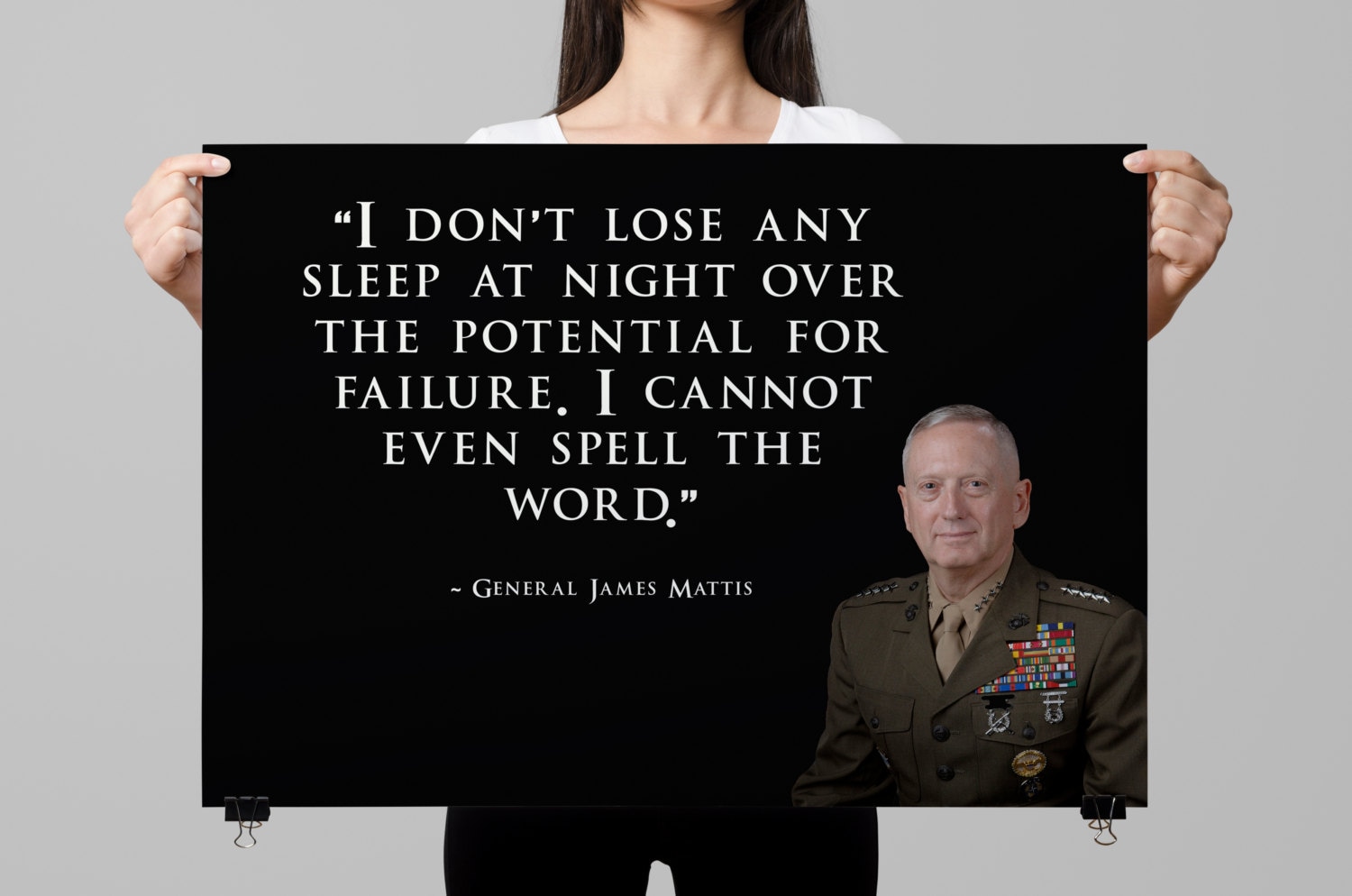 General James Mattis Poster (USMC108) - Etsy