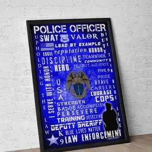 Police "saint Michael" Poster - Etsy