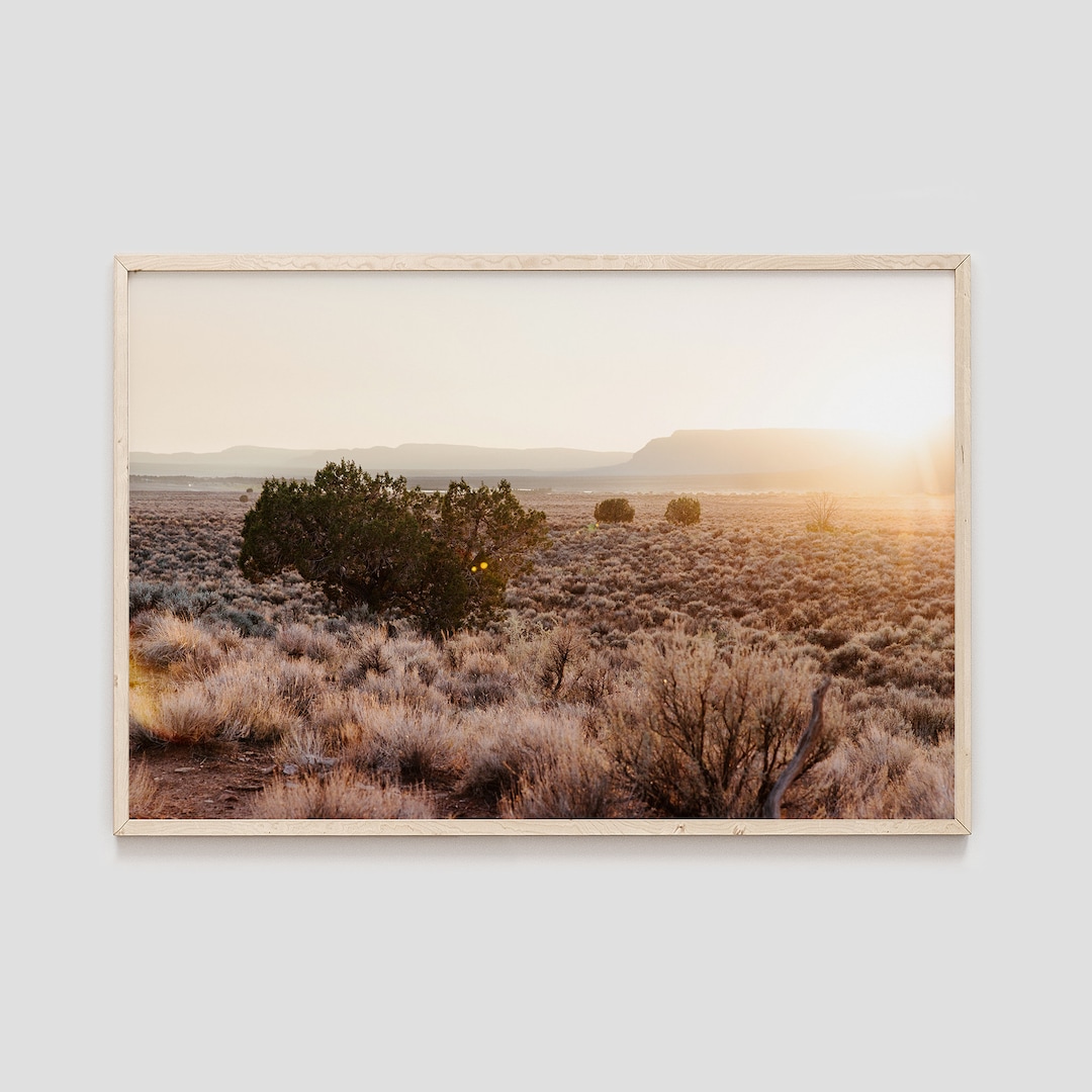 KANAB UTAH SUNSET, Arizona, Desert Print, Landscape Photo, Mountain ...