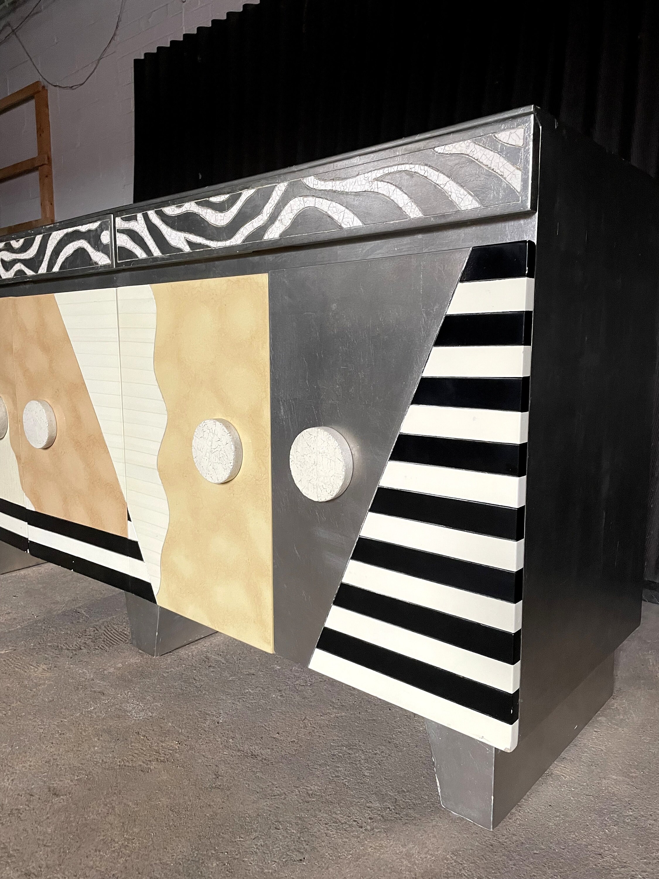Ettore Sottsass Memphis Style Cabinet. - Etsy