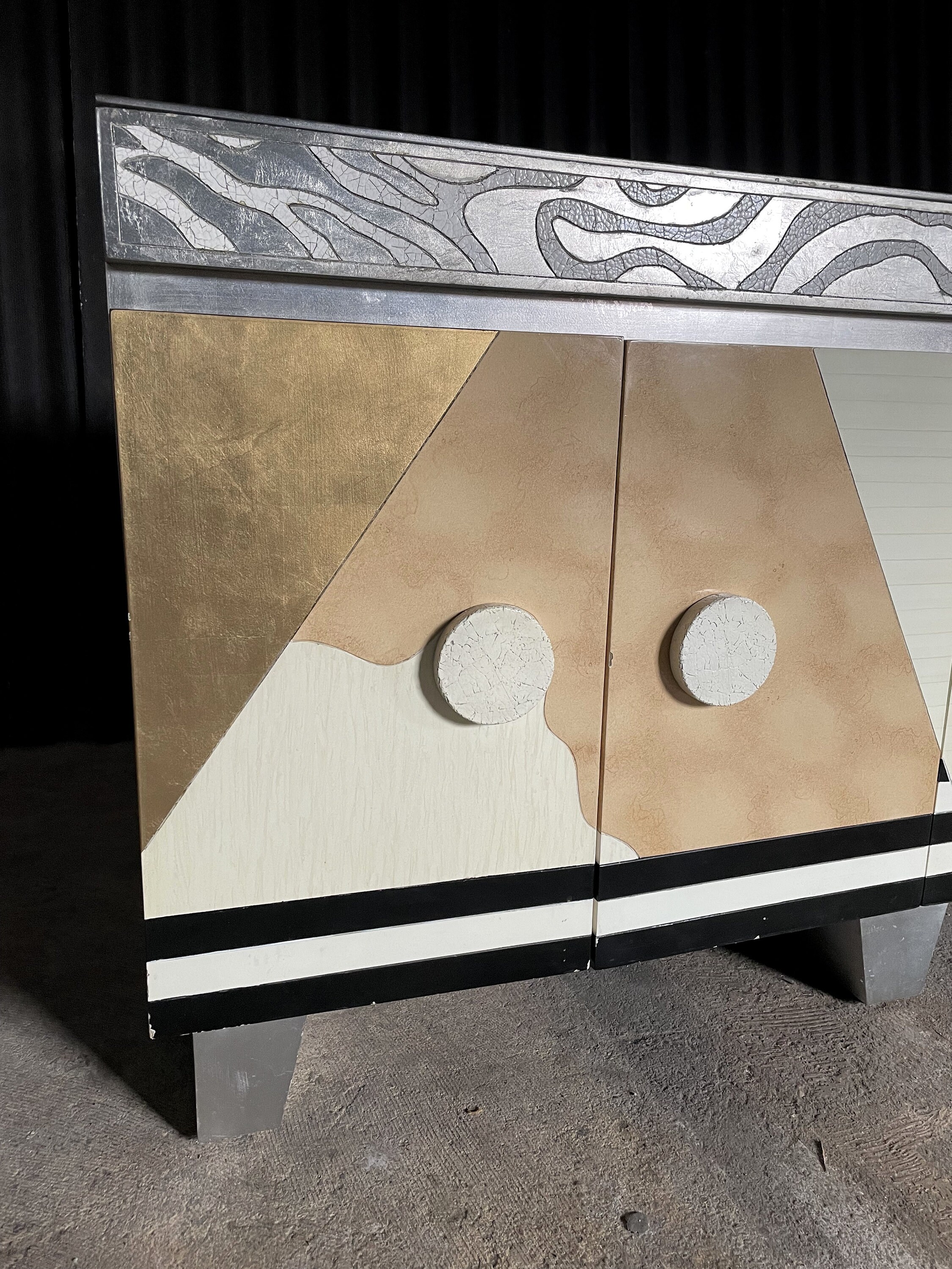 Ettore Sottsass Memphis Style Cabinet. - Etsy