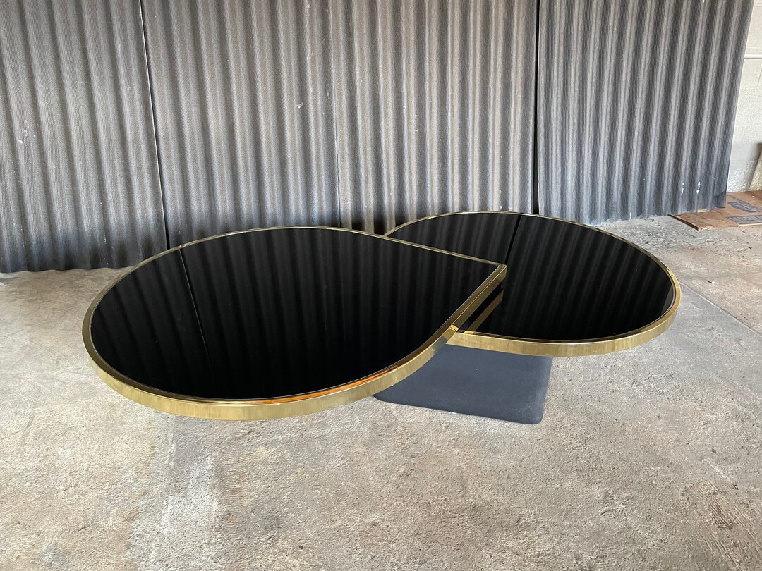 Teardrop Swivel Cocktail Table by Design Institute of America - Etsy