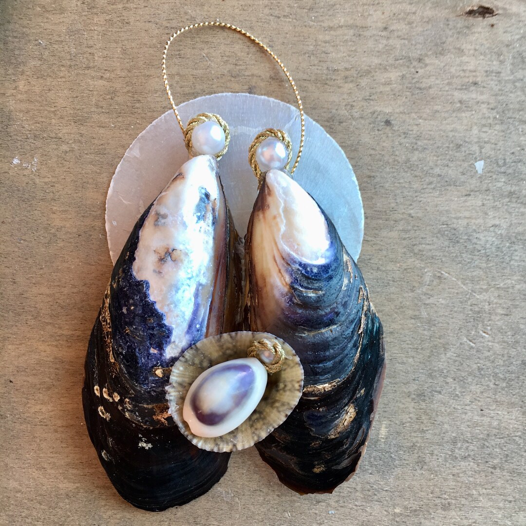 Mussel Manger Ornament - Etsy