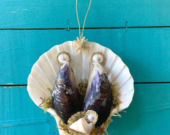 Nativity Scenes Crafted From Shells, Each One Unique - Etsy
