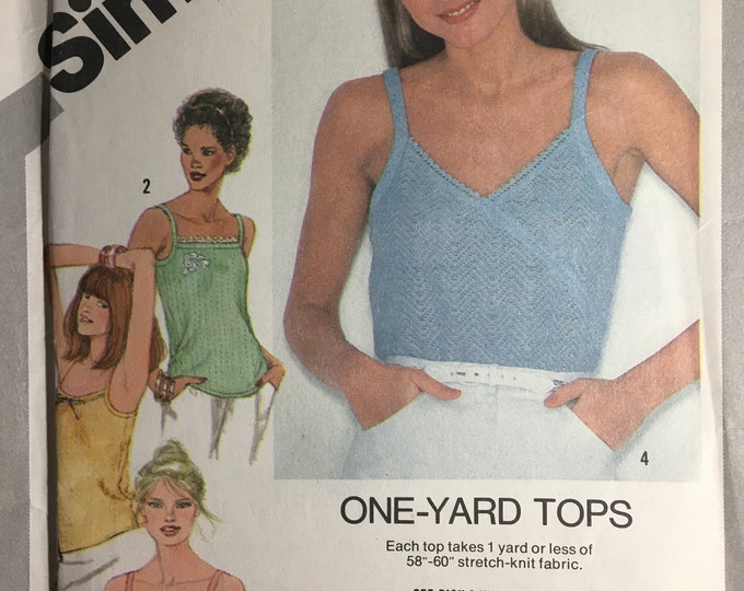 Camisole Pattern, Sewing Pattern for Women, Simplicity 9973, Size 10 12 ...