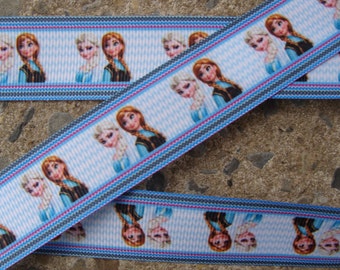 50 yards 7/8 Elsa Ribbon Frozen Ribbon Grosgrain 7/8 | Etsy