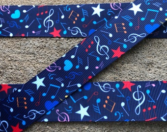 Music note ribbon | Etsy