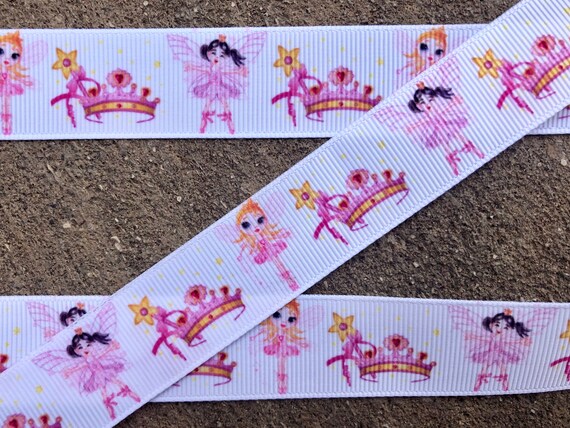 3 yards 7/8 Fairy ribbon Fairy Ballerina Ribbon Princess | Etsy