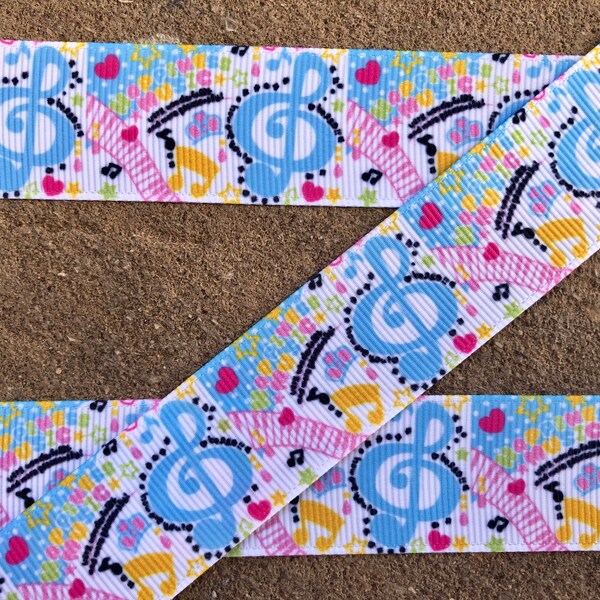 Music Note Ribbon - Etsy