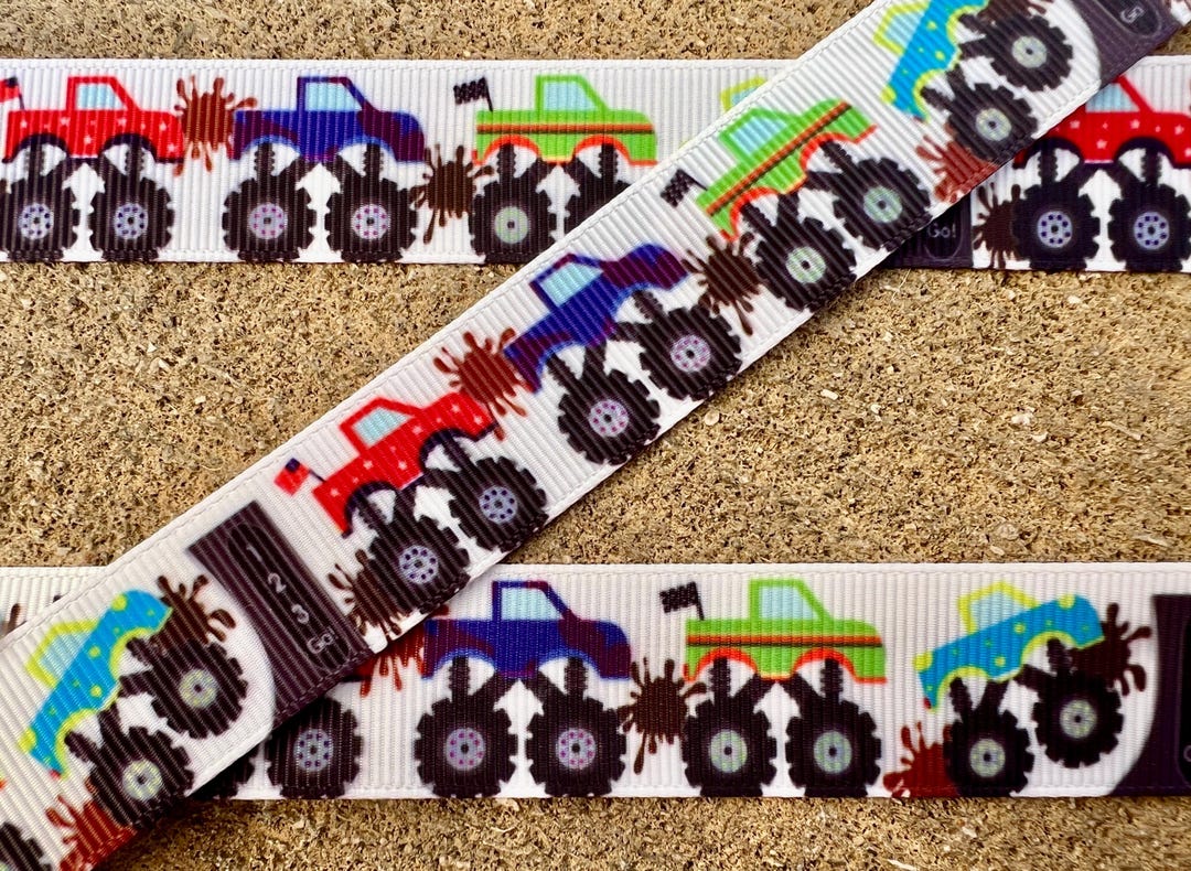 3 Yards Monster Truck Ribbon Madding Truck Ribbon off Road Ribbon 4 ...