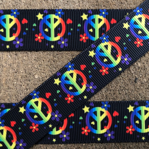Peace Sign Ribbon - Etsy