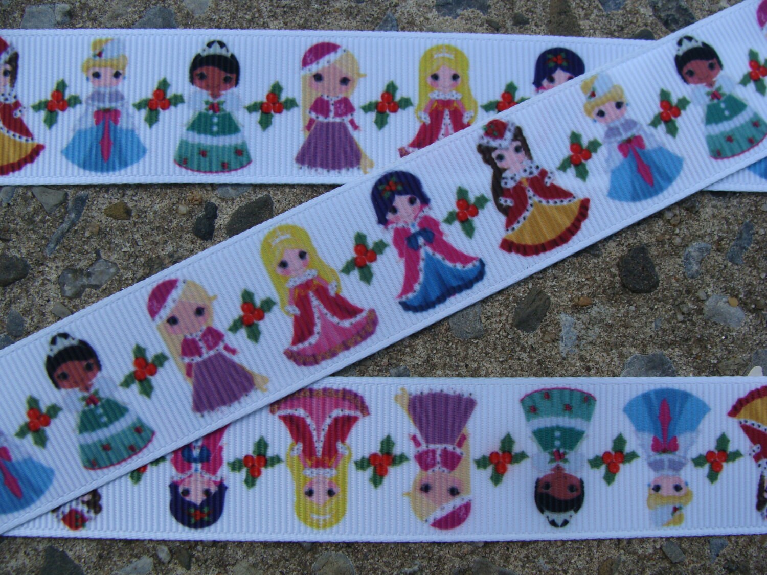 3 yards Princess Ribbon Disney Princess Ribbon Printed Ribbon | Etsy