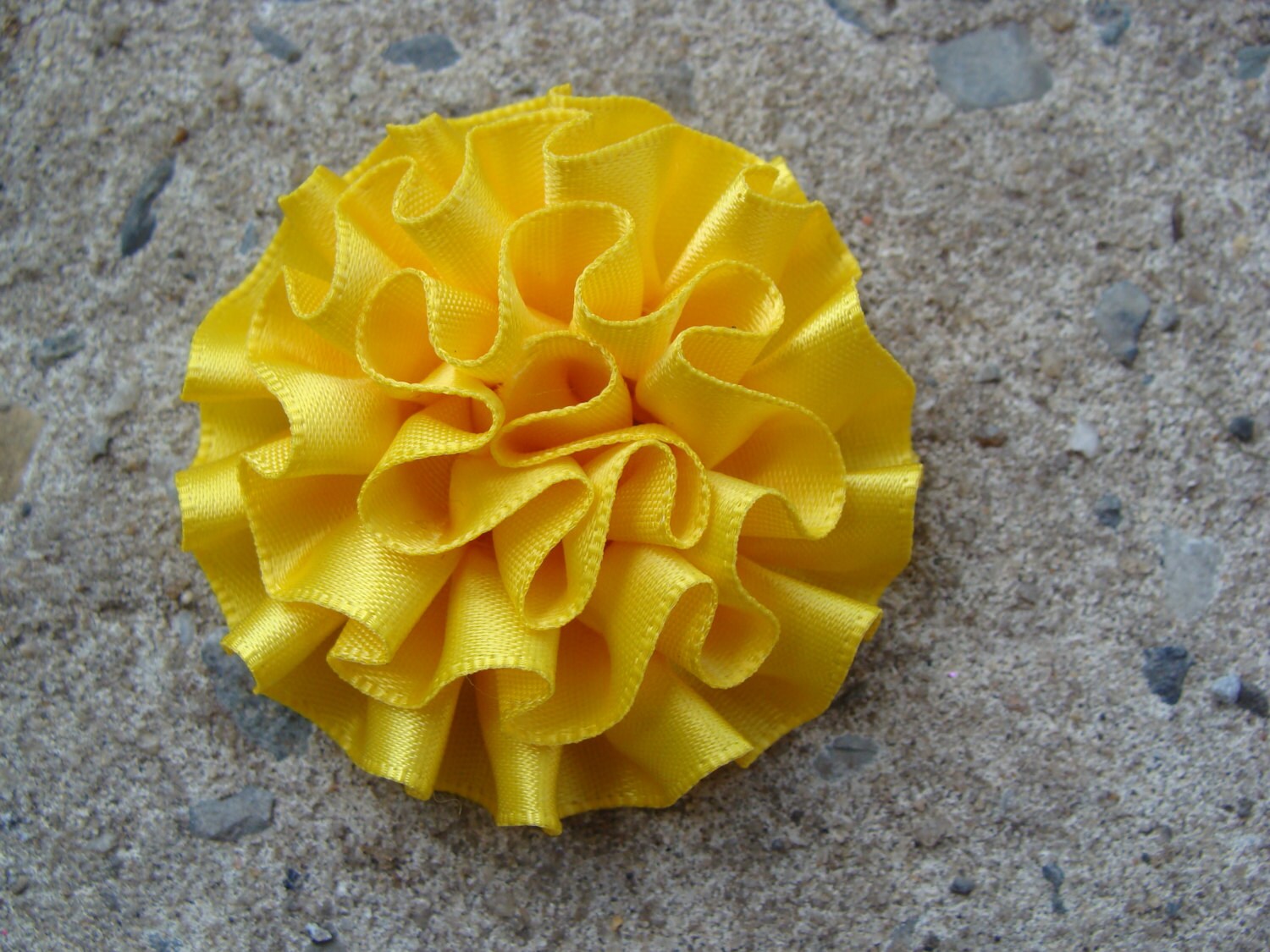 2 ribbon flower flower for headband flower for hair clip | Etsy