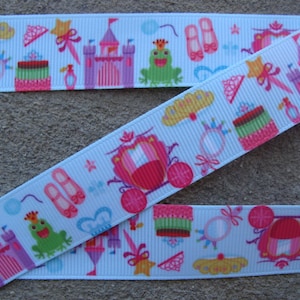 3 Yard Princess Ribbon Disney Princess Printed Ribbon 1 Hair Bow Ribbon ...