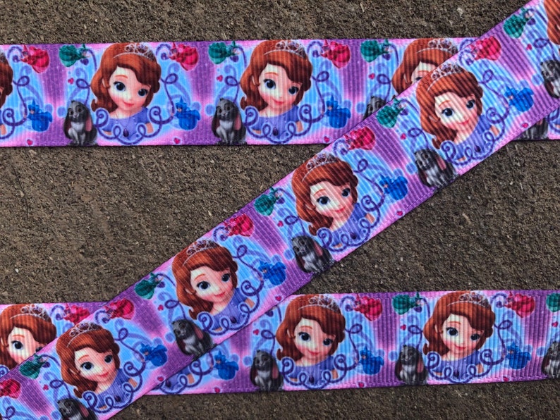 3 Yards 7/8 Sofia Ribbon Sofia the First Ribbon Sofia - Etsy