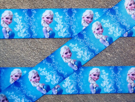 1” frozen ribbon Paper, Party & Kids Embellishments Ribbon etna.com.pe
