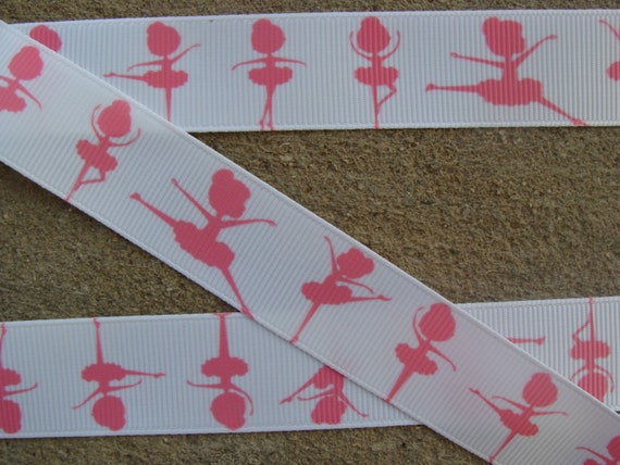 Pink Ballerina Ribbon 3 Yards Ballerina Ribbon Ballerina - Etsy