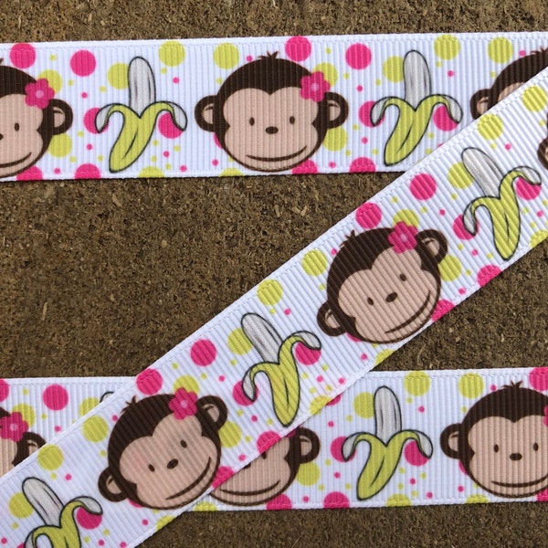 Monkey Ribbon - Etsy