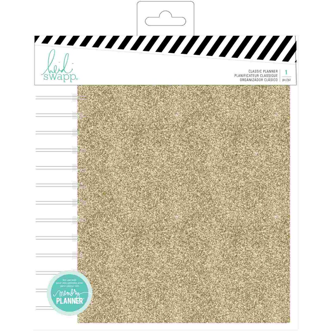 Gold Glitter Classic Planner color Fresh Heidi Swapp Clearance - Etsy