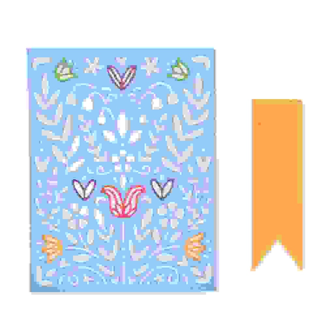 Folk Art Stencil Thinlits Die Set Katelyn Lizardi Sizzix Clearance - Etsy