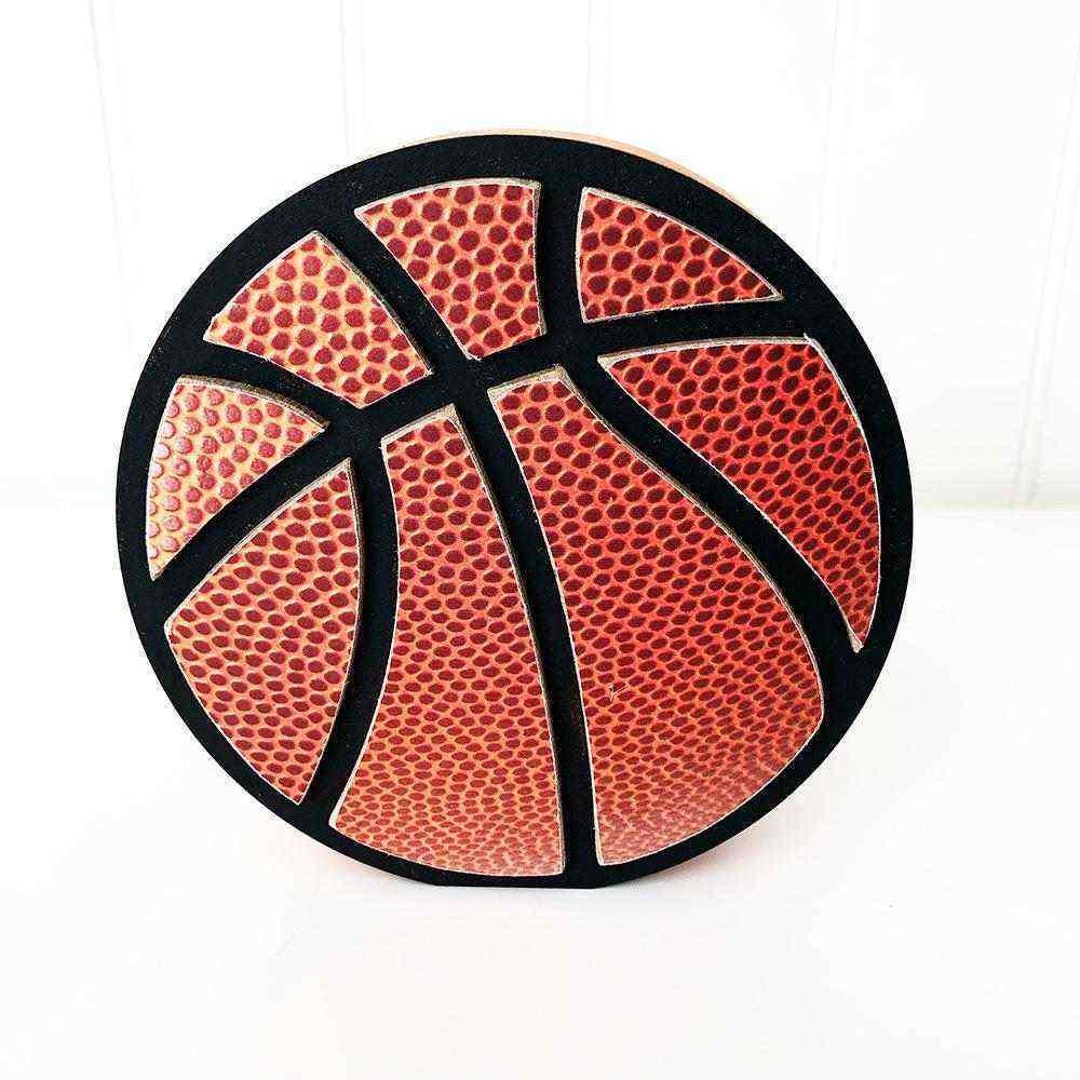Basketball Unfinished Wood Craft Foundations Decor - Etsy