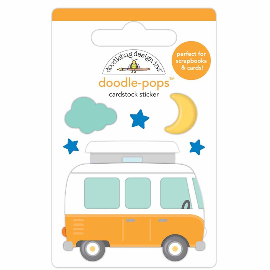 Camp Happy Doodle-pops Great Outdoors Doodlebug - Etsy