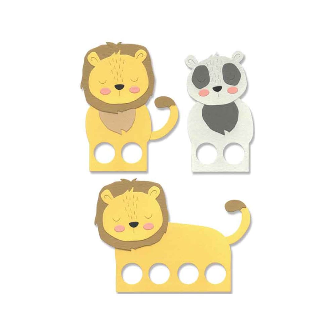 Animal Finger Puppets Thinlits Die Lisa Jones Sizzix - Etsy