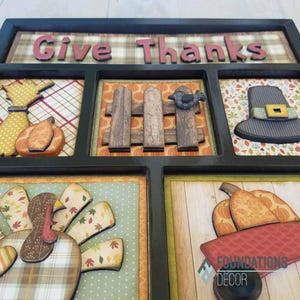 Thanksgiving Shadow Box Kit Foundations Decor - Etsy