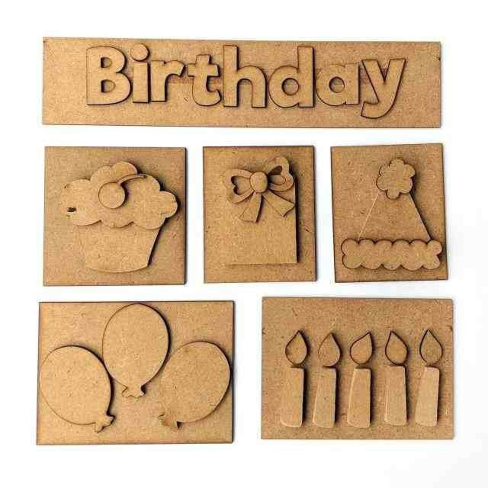 Birthday Shadow Box Kit Foundations Decor 02741-4 - Etsy