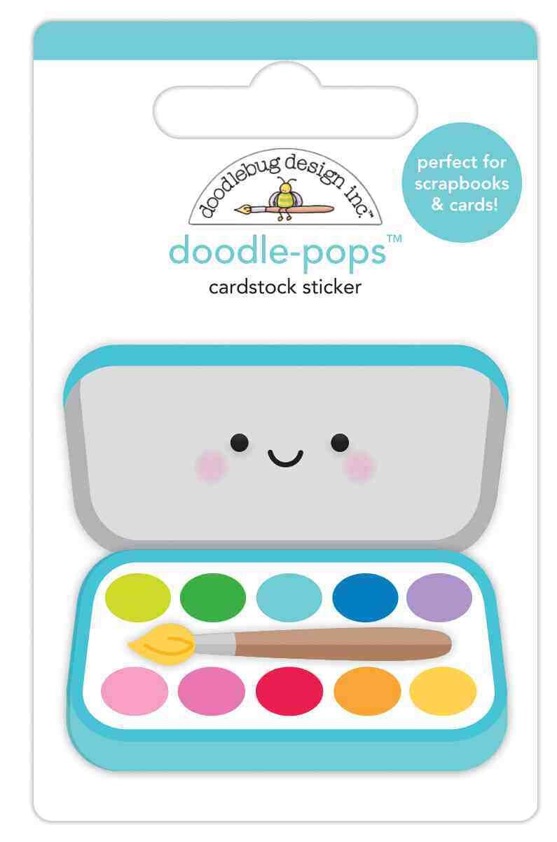 Paint Box Doodle-pops School Days Doodlebug Design - Etsy