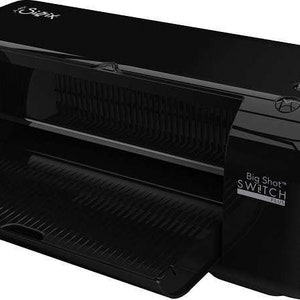 Big Shot Switch Plus Machine, Black Tim Holtz Sizzix - Etsy