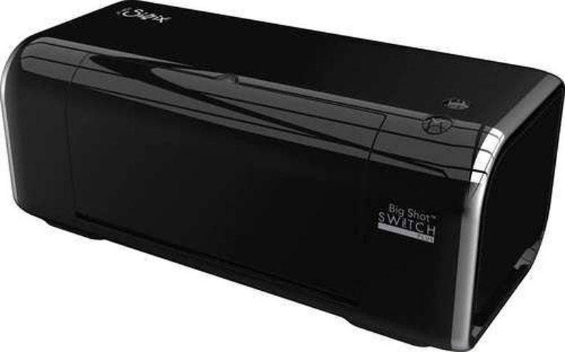 Big Shot Switch Plus Machine, Black Tim Holtz Sizzix - Etsy