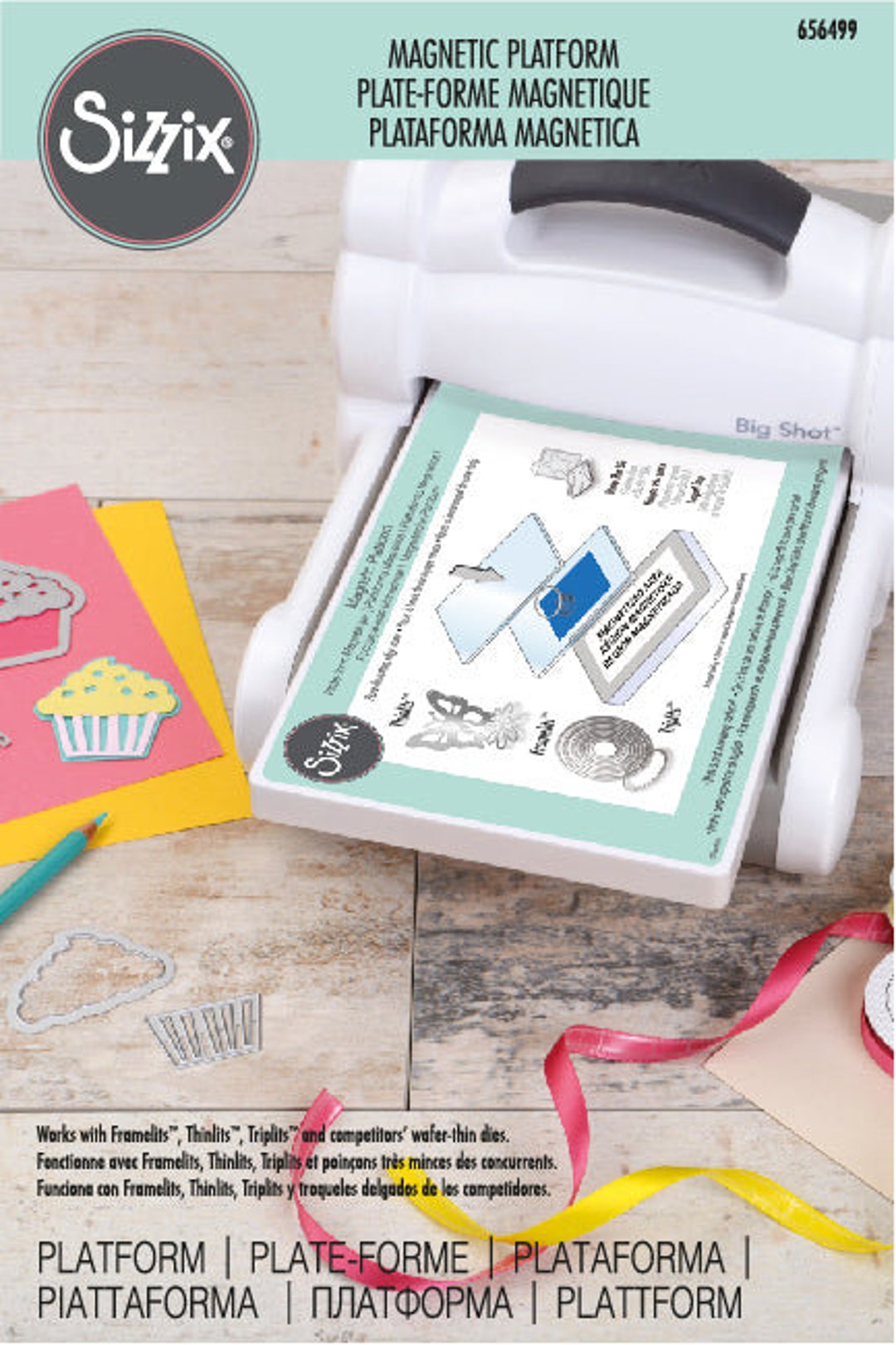 Magnetic Platform for Wafer-thin Dies Standard Sizzix - Etsy