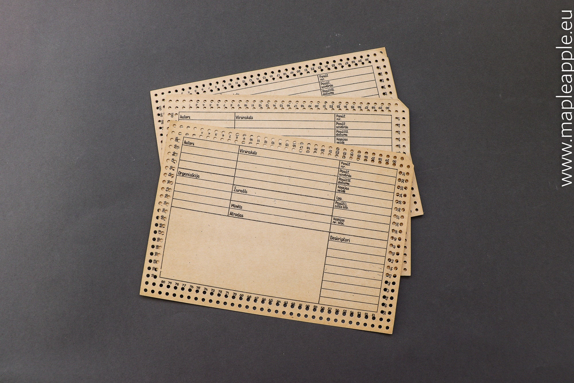 Vintage Ephemera Pack Perforated Tabs Aged Paper Blank Lined - Etsy UK
