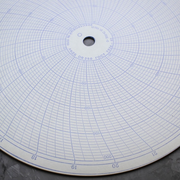 Round Graph Paper - Etsy
