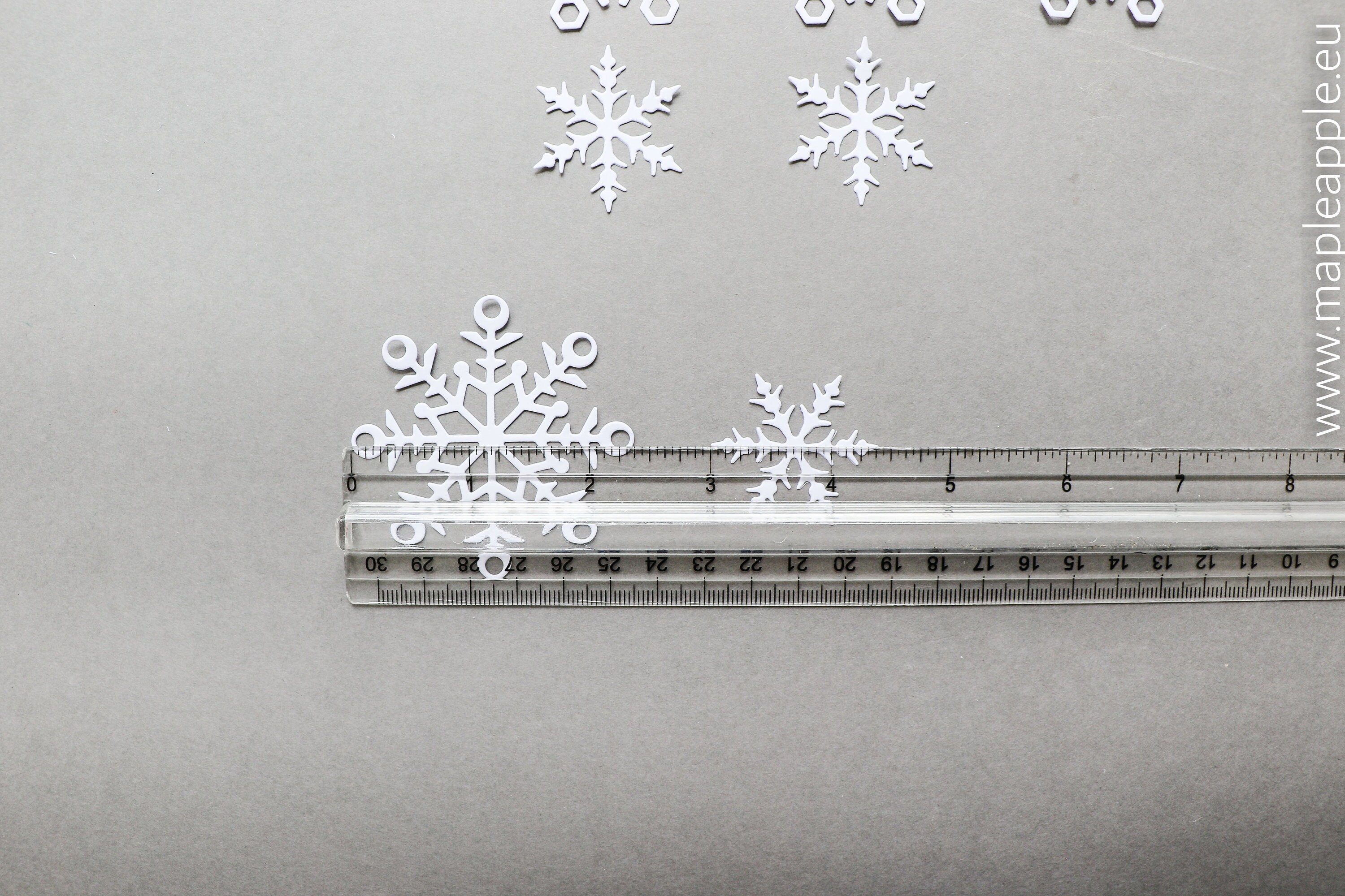 Paper Snowflakes Winter Die Cuts Christmas Card Making Supplies Kids ...