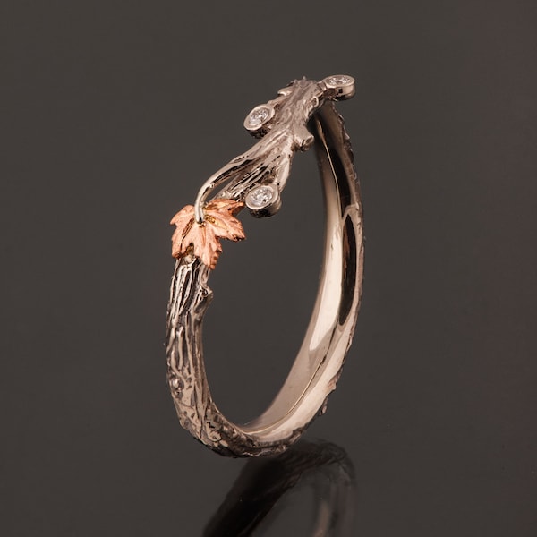 Maple Leaf Ring - Etsy