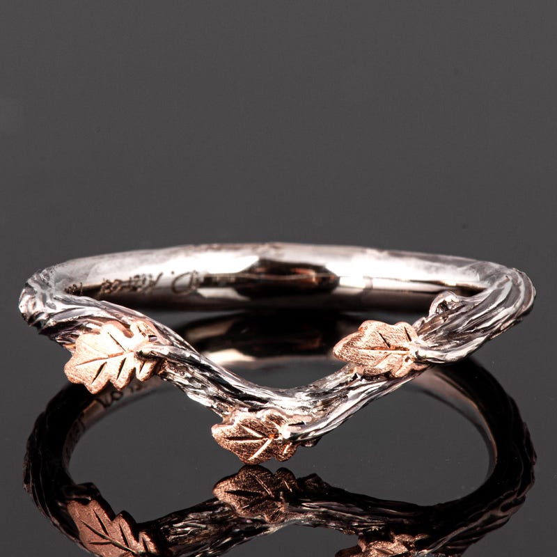 Oak Leaf Ring - Etsy