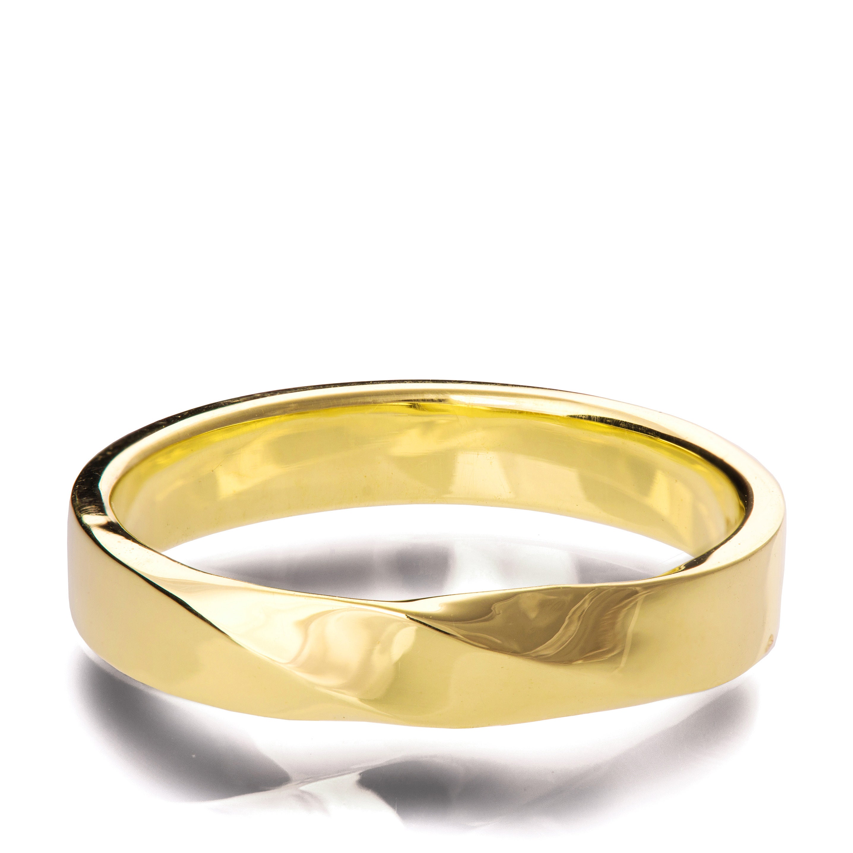 Mobius Ring 18k Gold Ring Wedding Ring Gold Wedding Ring | Etsy