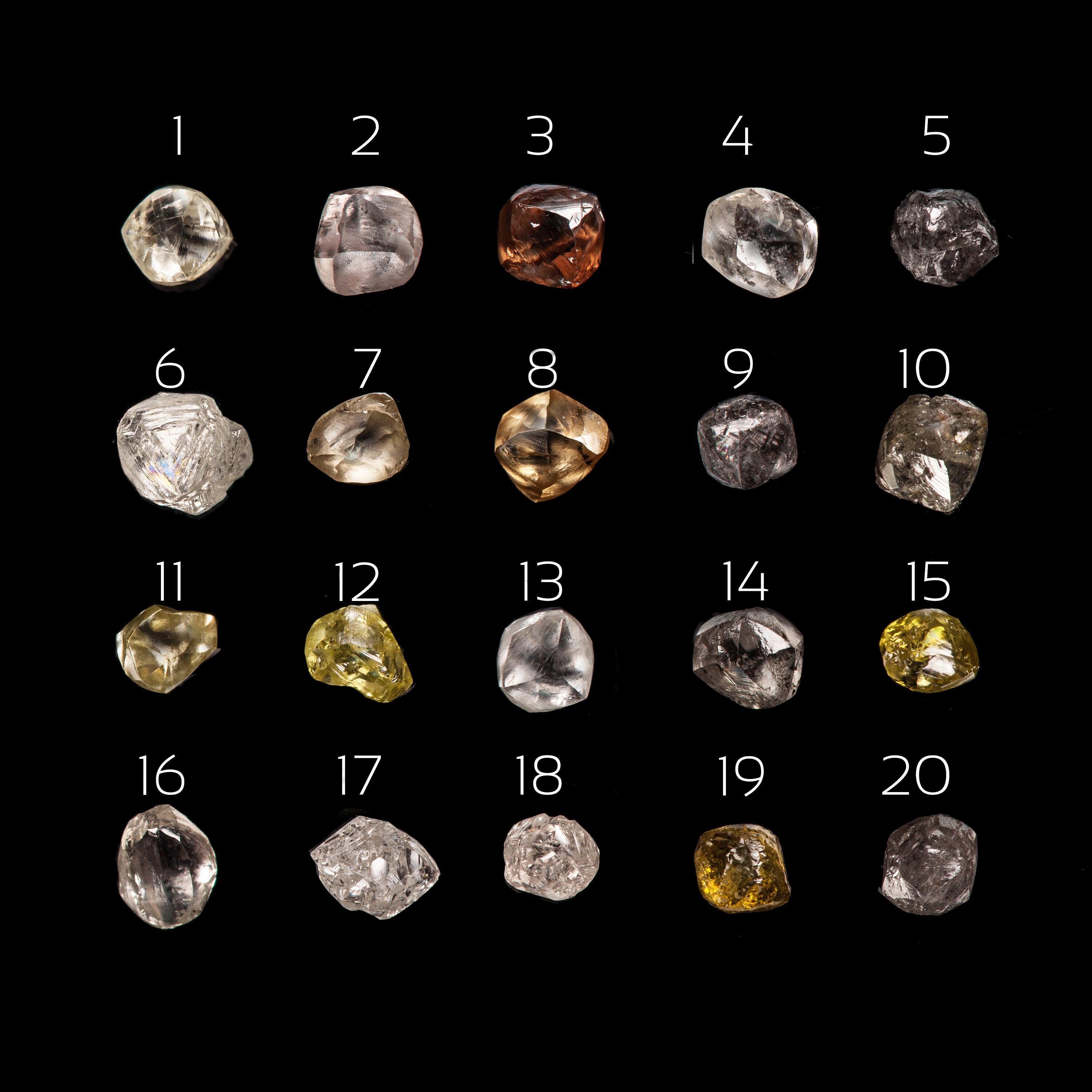 Rough Diamond Bridal Set Rough Diamond Engagement Ring Twig | Etsy