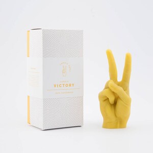 Funny Birthday Candle PEACE Hand Shaped Candles Birthday - Etsy