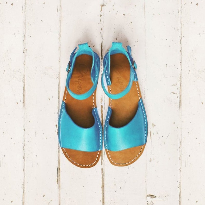 Turquoise Shoes - Etsy