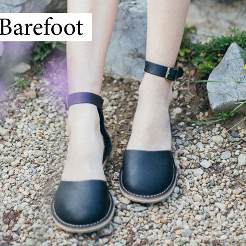 Barefoot Flats Barefoot Shoes Natural Foot Shape Sandals - Etsy